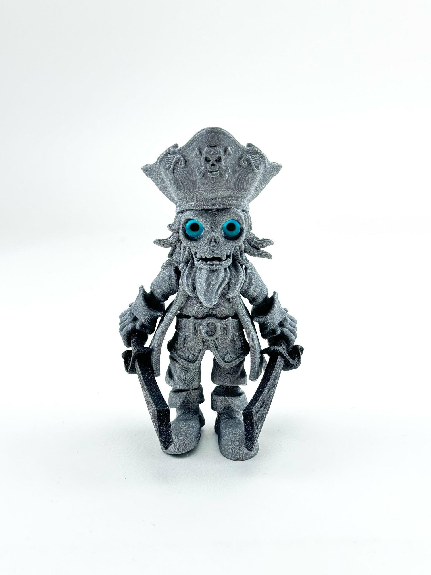 Фигурка 3D Скелет пирата Стид (22007999) (7х12)