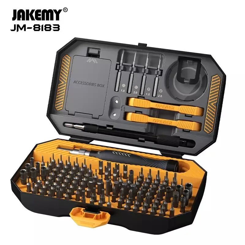 Многофункциональный профессиональный набор магнитных отверток Jakemy JM-8183 145 в 1