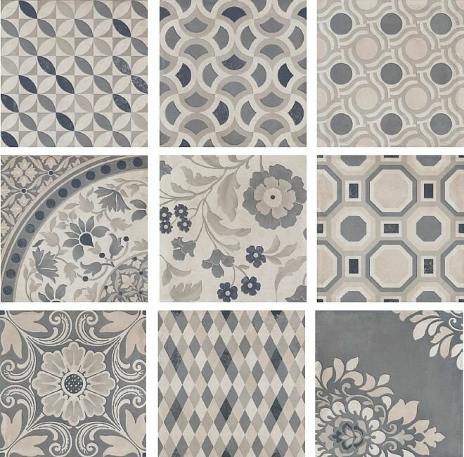 KERAMA MARAZZI Керамогранит Коллиано орнамент мат, 30x30, арт. SG914500N (цена за 1.44 м2)