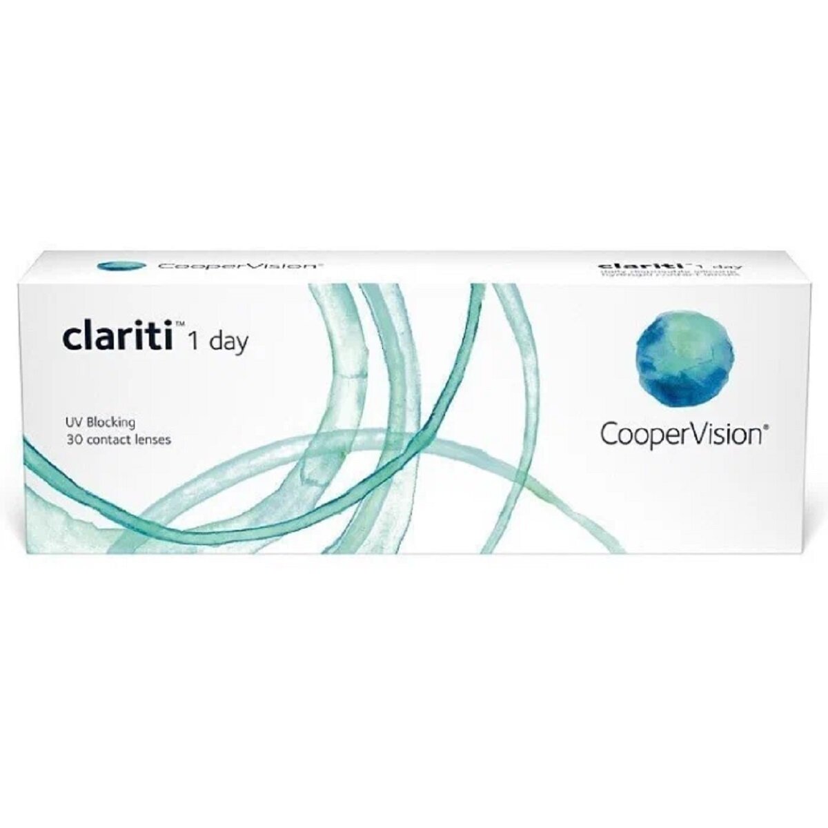 Контактные линзы CooperVision Clariti 1 day (30 линз) -3.50 R 8.6, однодневные, прозрачные