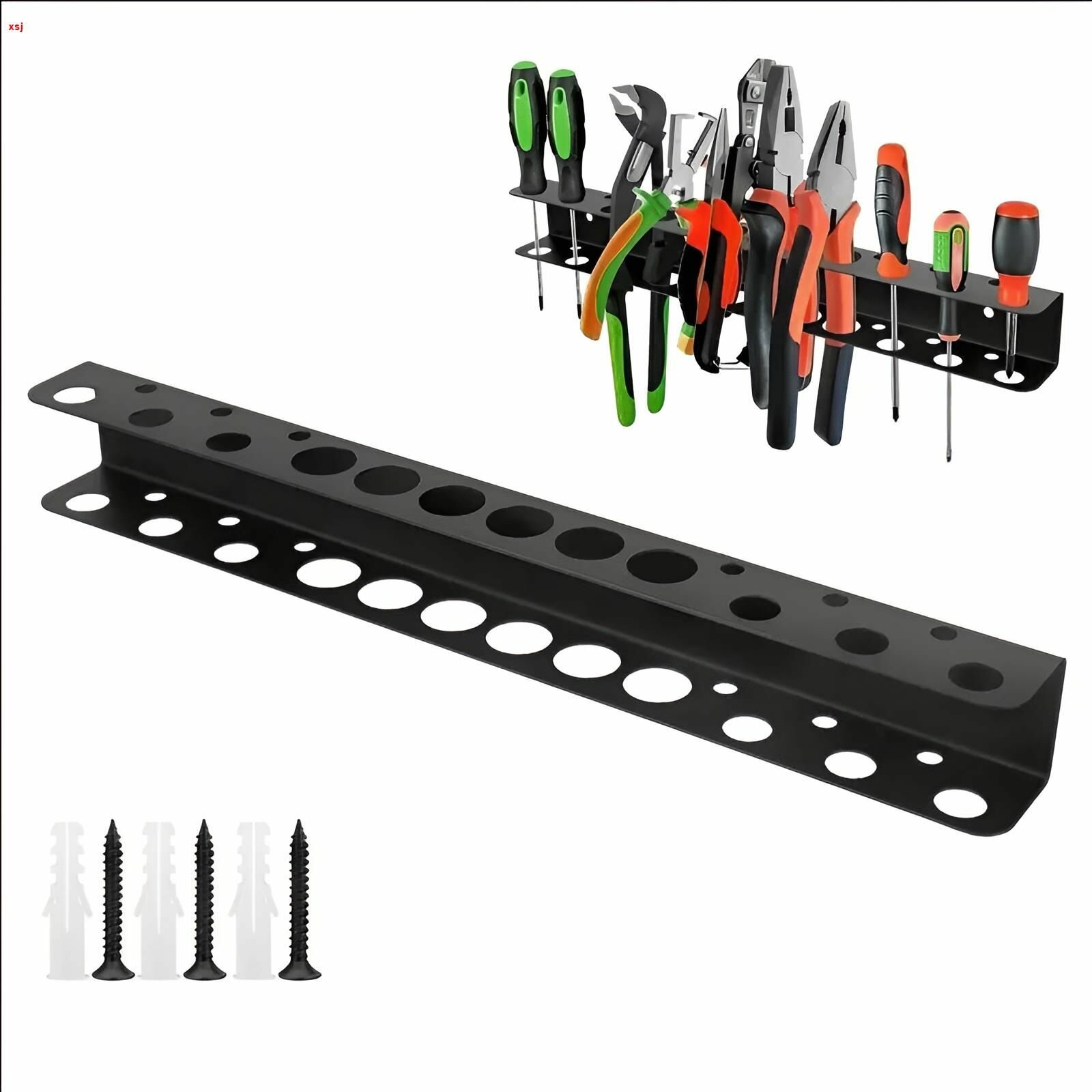 Универсальный держатель для инструмента, отверток, пассатижей, плоскогубцев, настенный