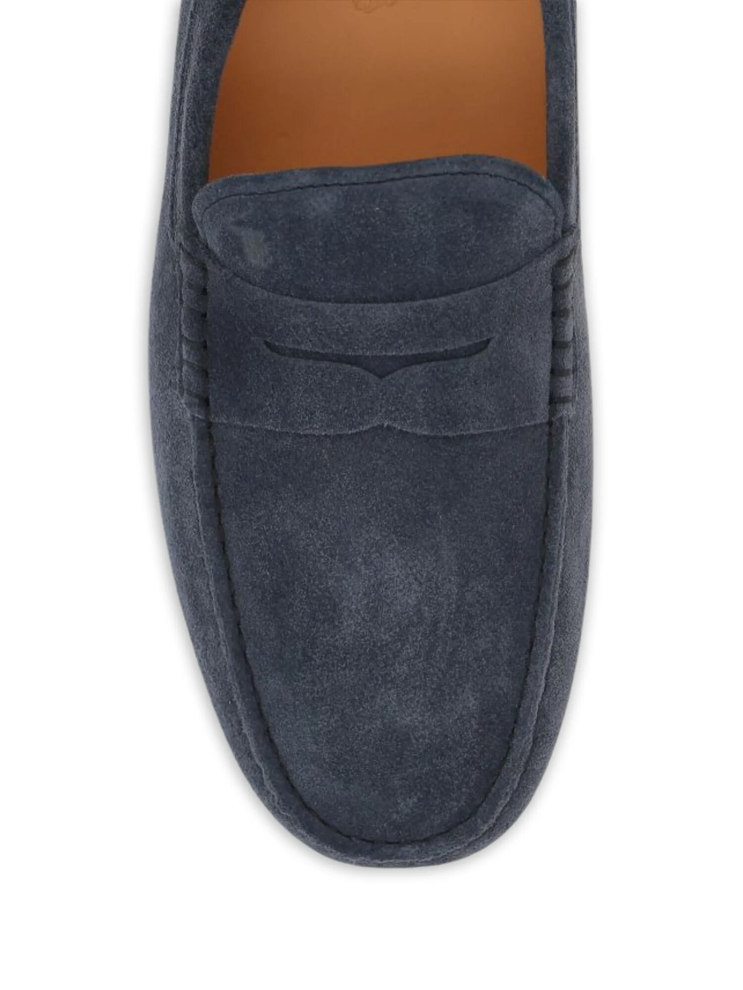 Лоферы Tod's Suede loafers, размер 9, синий — фото 1