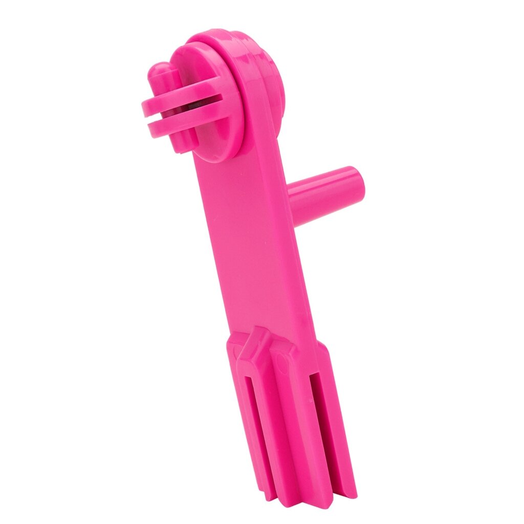 Портативная мини-намоточная машина с ручным приводом для вышивания крестиком пластиковой намоточной доски-розово-красный