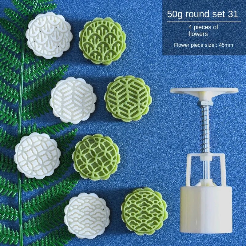 Уникальная Форма Для Выпечки Лунных Пряников К Осеннему Фестивалю, Набор Для Изготовления Лунных Пряников Ручной Прессовки