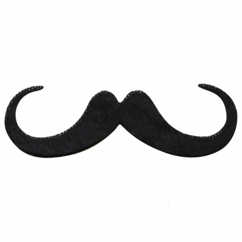 Реквизит Для Вечеринки С Бородой На Хэллоуин-Single No. 1 Black Beard