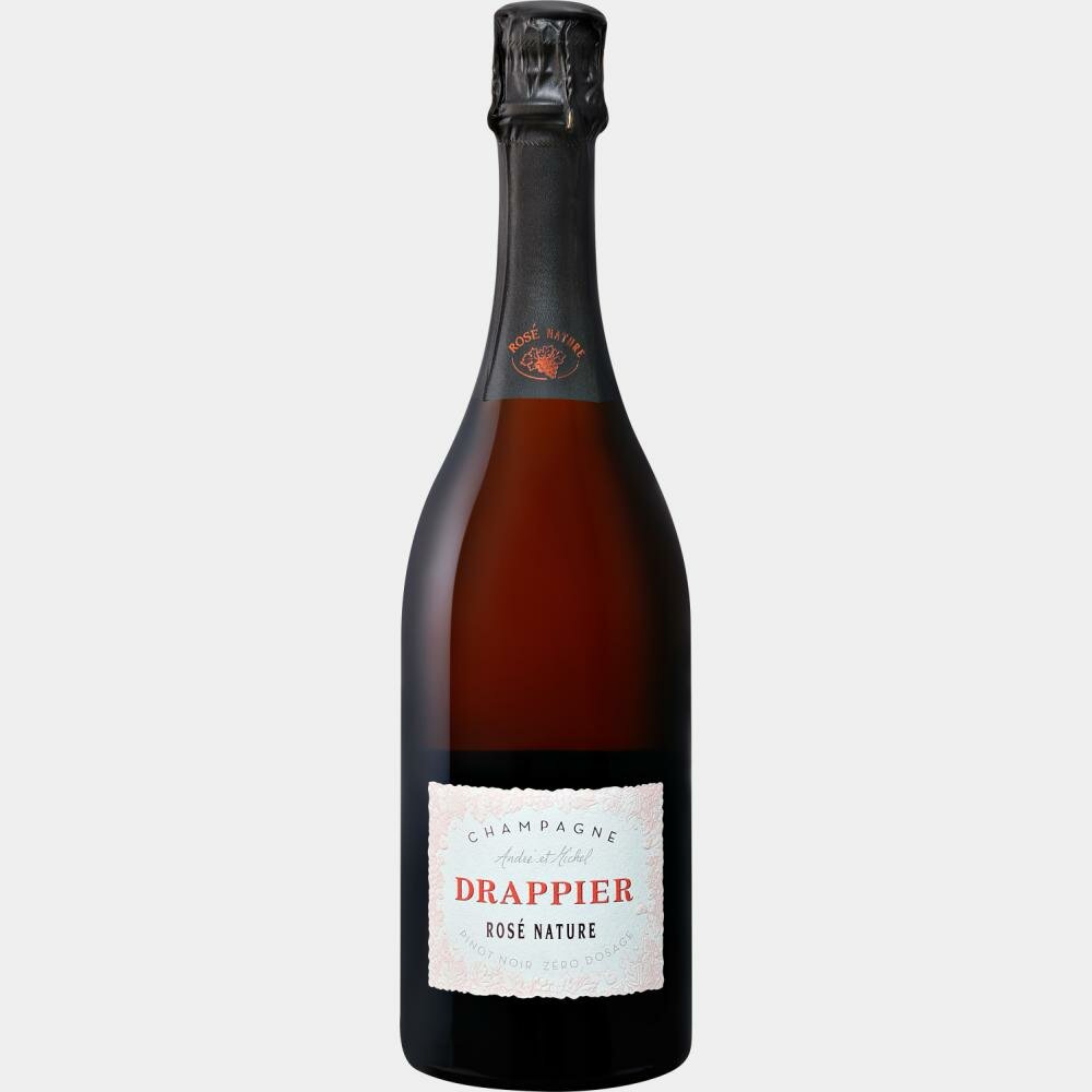 Drappier Brut Rose Nature Zero Dosage Champagne AOP