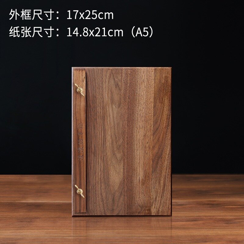 Деревянная вертикальная доска для меню A4, деревянная доска A5, папка для чеков, гравированный логотип, доска для меню напитков в ресторане