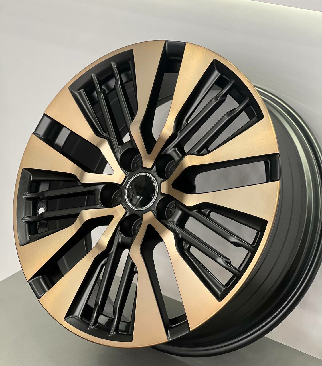 Колесные диски комплект (4 штуки) Toyota Style, R18, 7.5 J, PCD 5x114.3, ET 45, DIA 60.1, Bronze