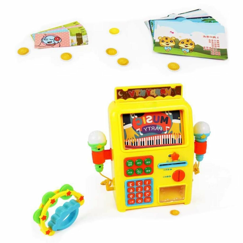 Музыкальный автомат Baby Joy-желтый