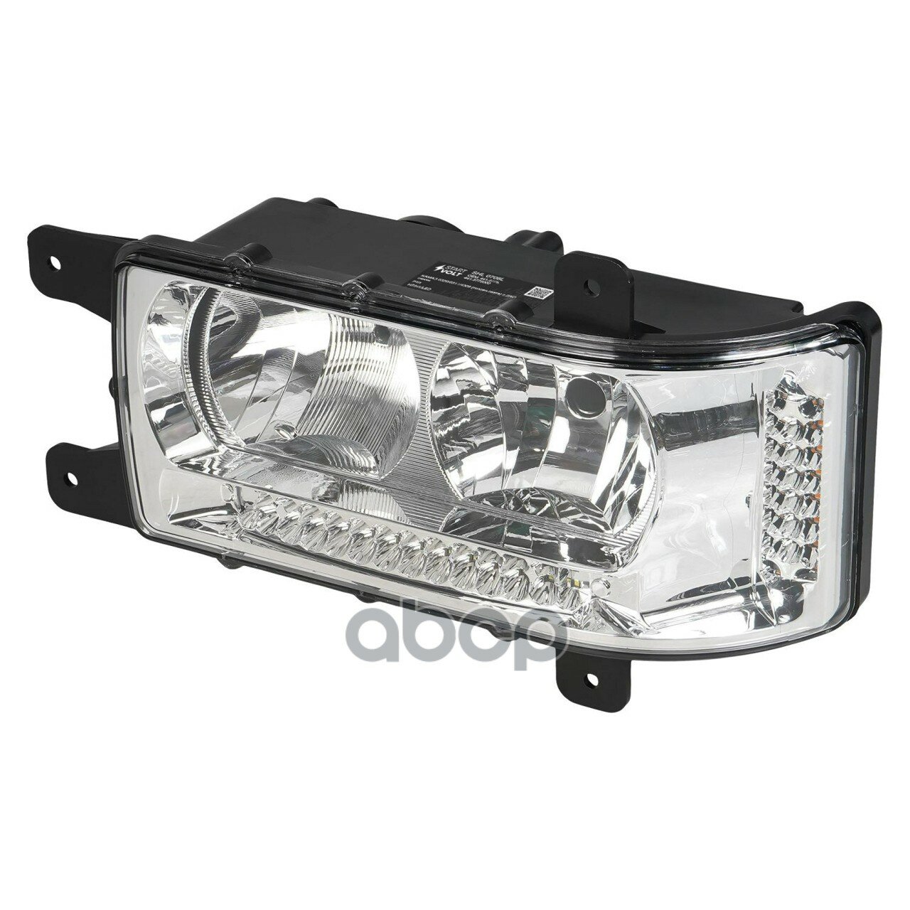 Фара для а/м КАМАЗ 6520/6511/4308 (головн. света) с ДХО левая (SHL 0708 STARTVOLT арт. SHL0708L