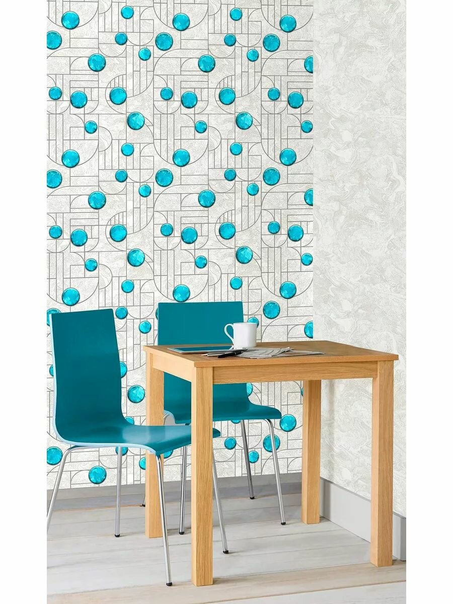 Виниловые обои Elysium, моющиеся, 53см, на бумажной основе, абстрактный узор