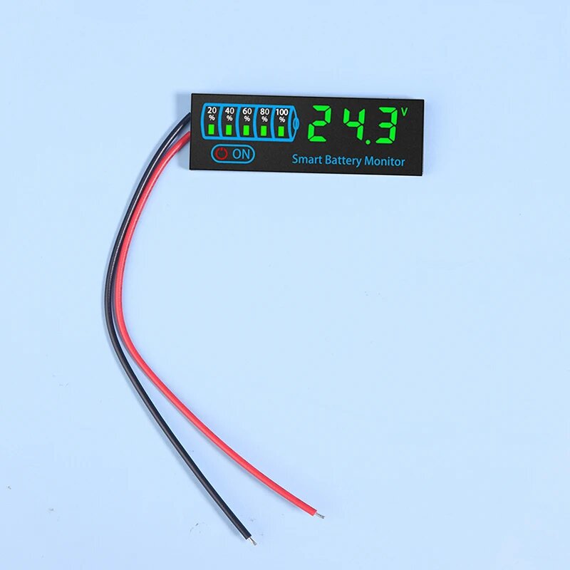 3S-14S DC7-55V Индикатор уровня заряда батареи 12 В 24 В 36 В 48 В 18650 Липо-литиевая батарея Плата емкости напряжения Тестер зарядки батареи