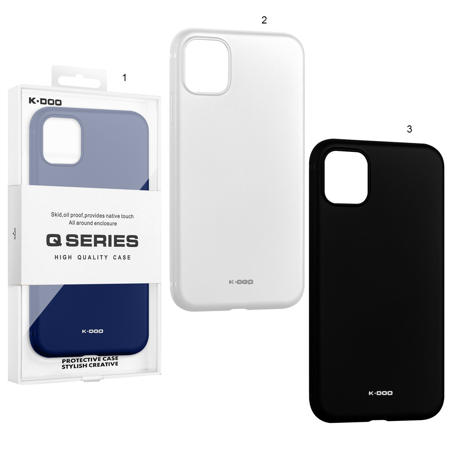Чехол iPh 11 Pro Max Qseries K-DOO