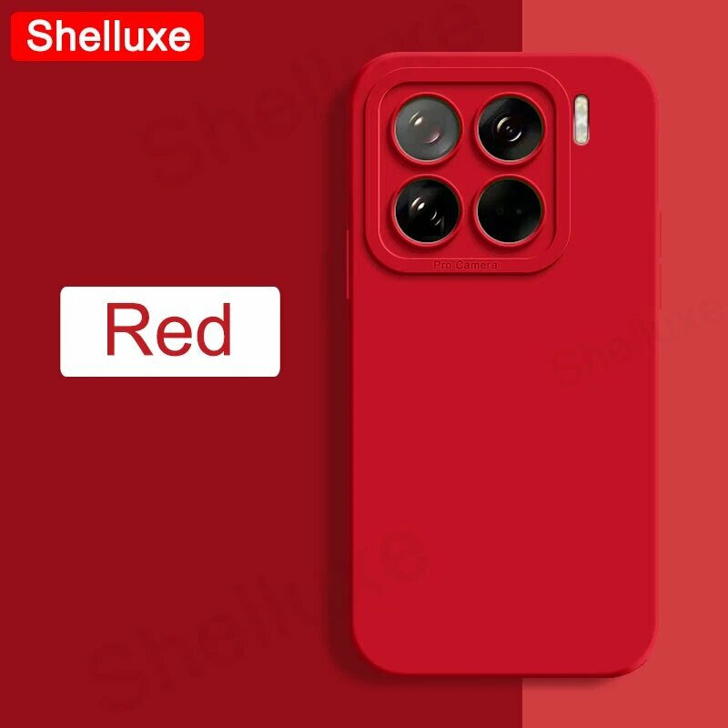 Красный чехол Shelluxe для Xiaomi 15, Xiaomi 15 Pro