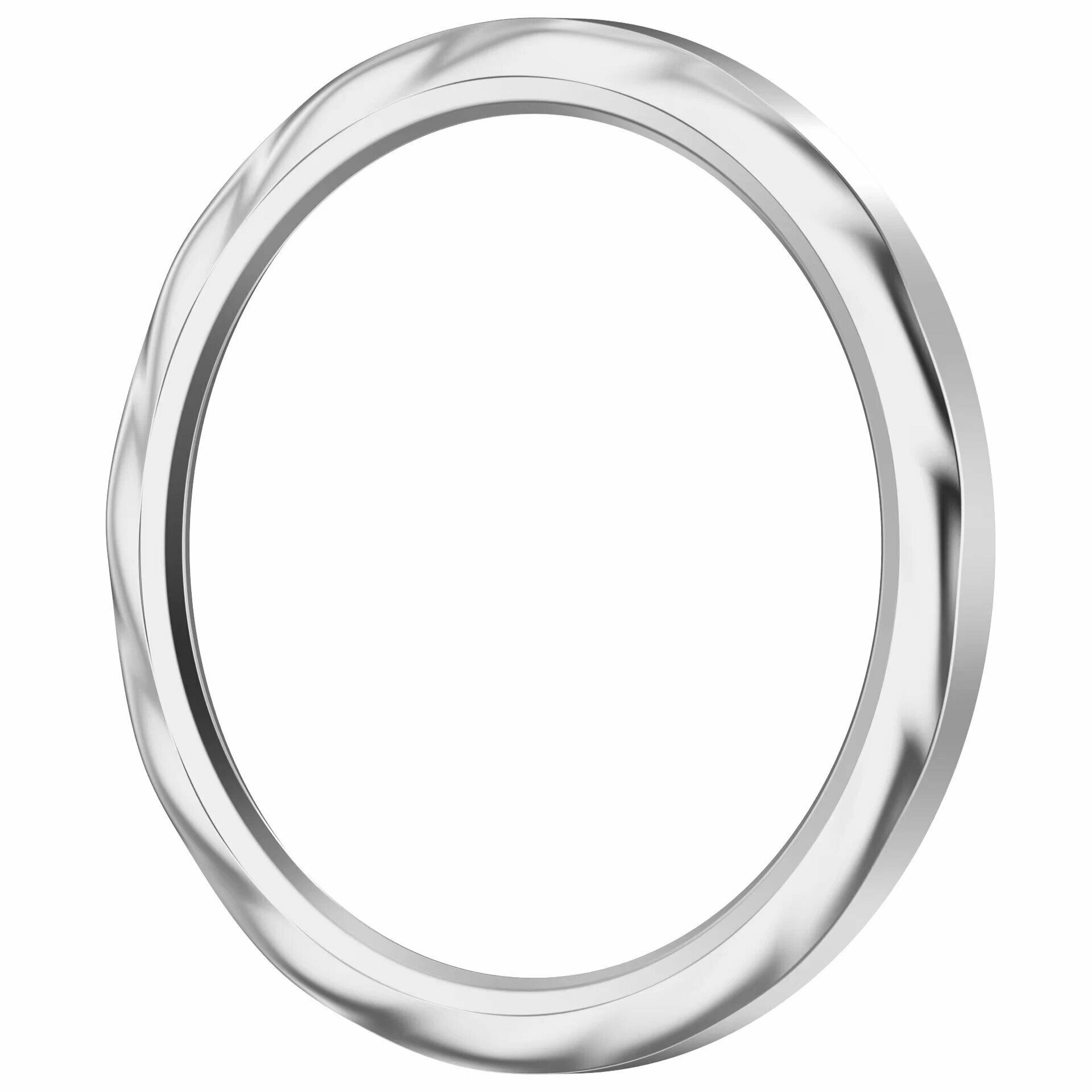 Кольцо серебристое для Xiaomi Watch S4/S3, Color: 04