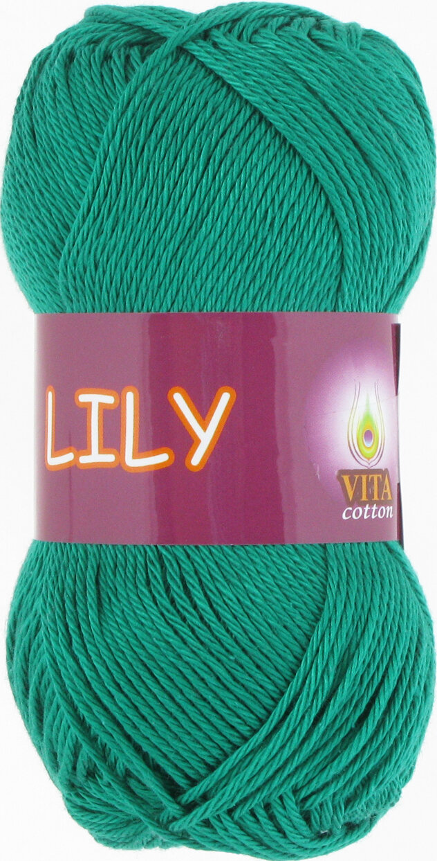 Пряжа Vita Lily (3 мотка) 1622 мятный