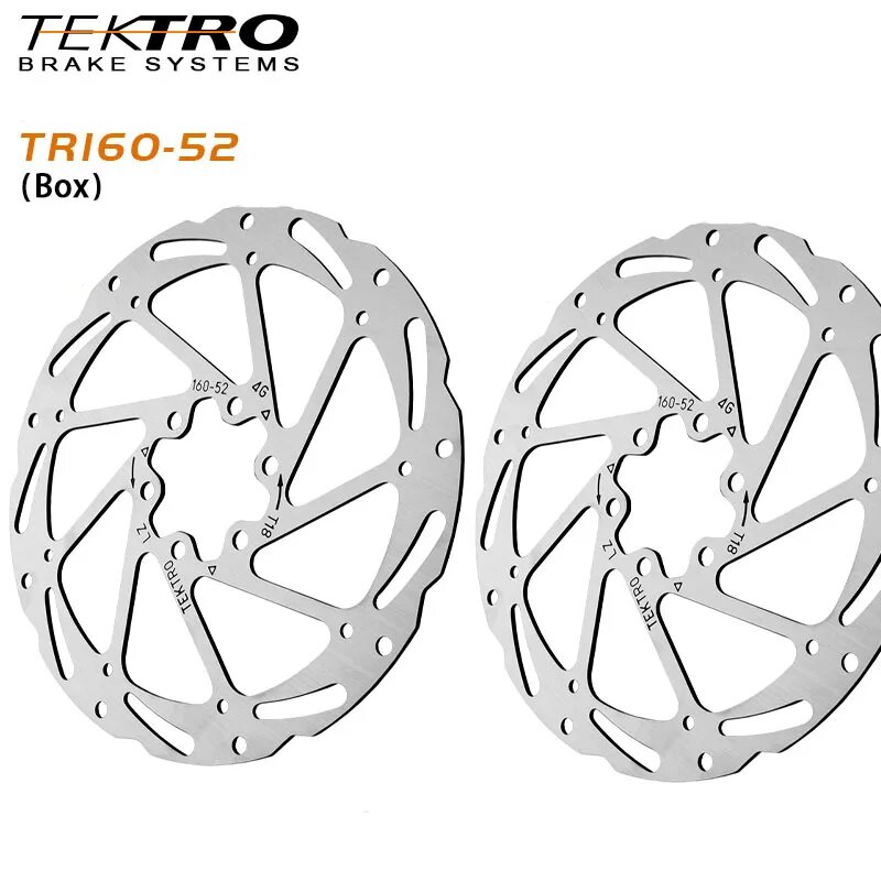 Тормозные диски Tektro TR160-52 (Box) x2
