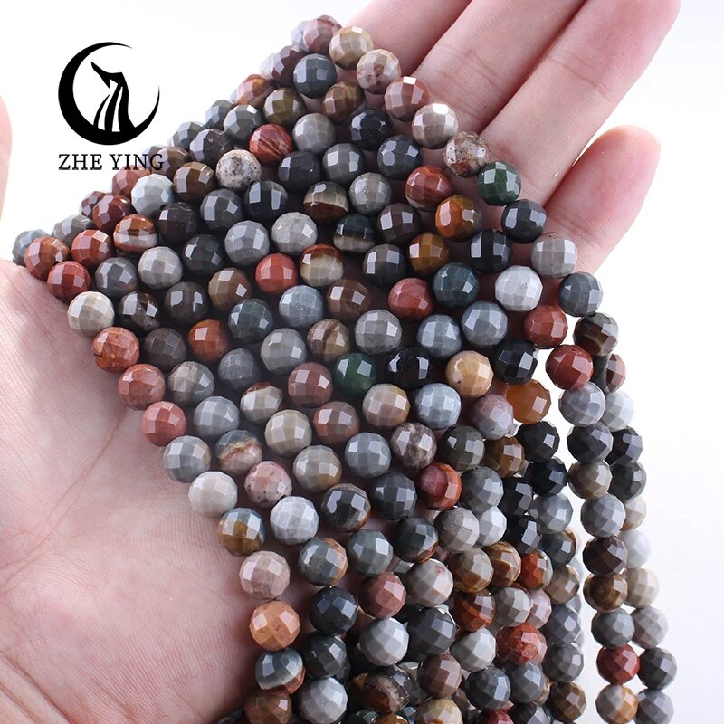 Бусины Zhe Ying 8 мм апатит цитрин лунный камень 8mm(5 strands), 44Landscape