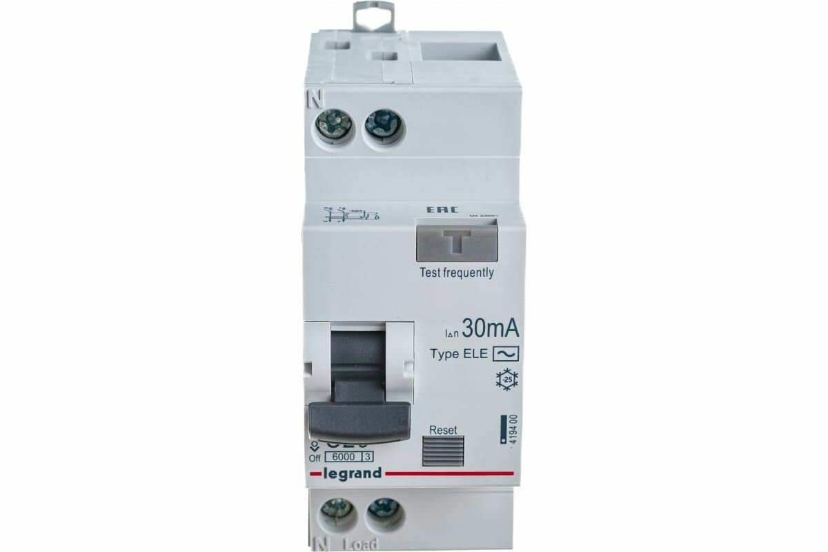 Дифференциальный автомат АВДТ RX3 1П+Н C20А 30MA-AC, 419400