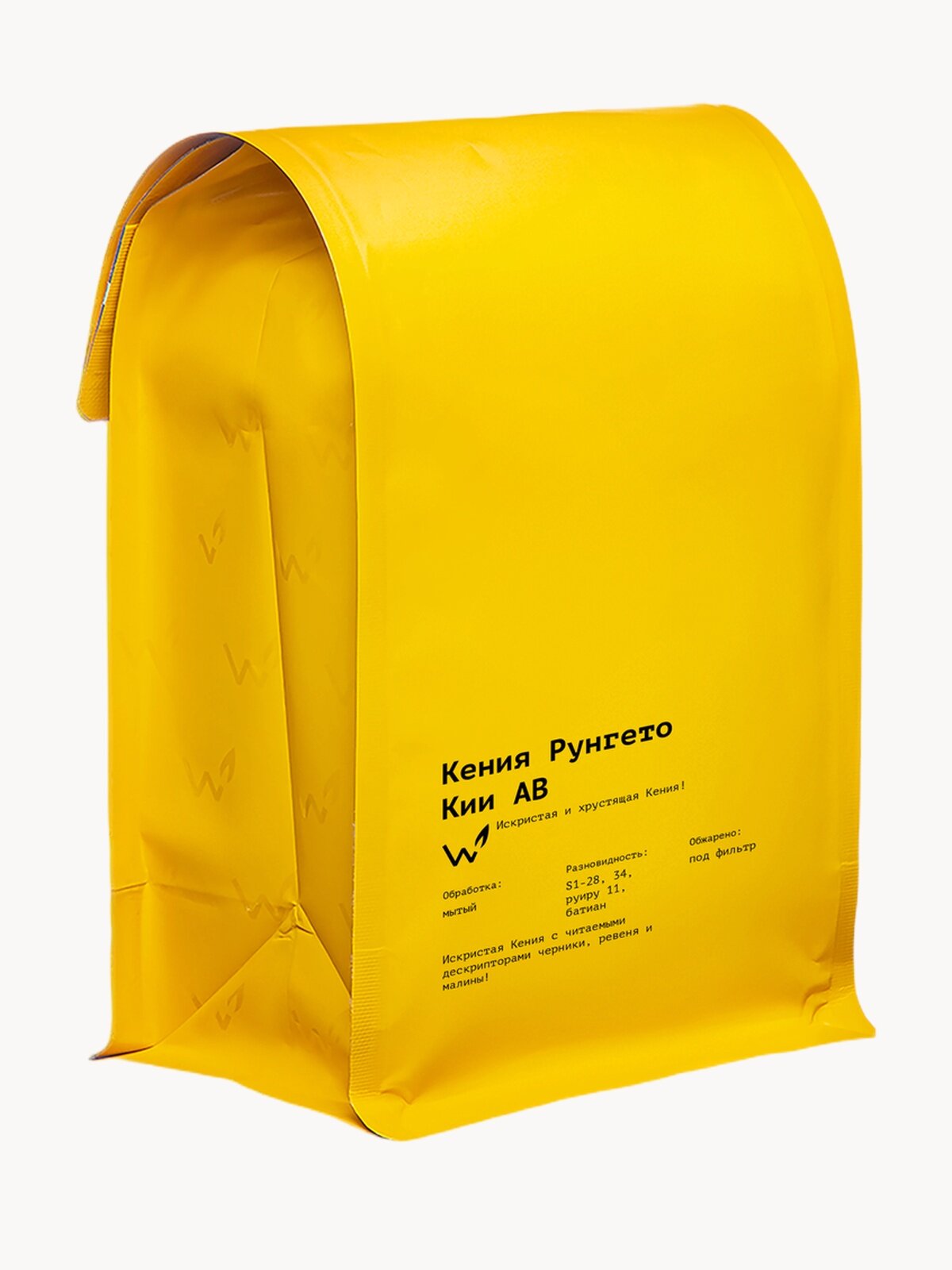 Кофе в зёрнах Сварщица Екатерина Кения Рунгето Кии АB под фильтр - 1 кг