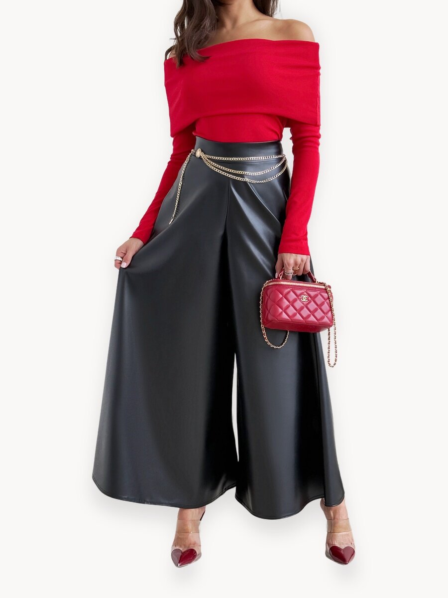 Брюки палаццо