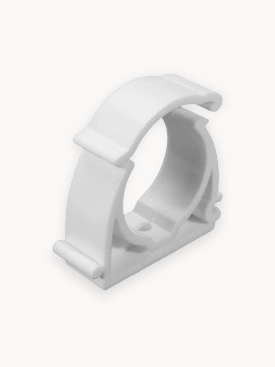 Опора держатель 40 мм - 90 шт. - с защёлкой для полипропиленовых труб, усиленная фиксация