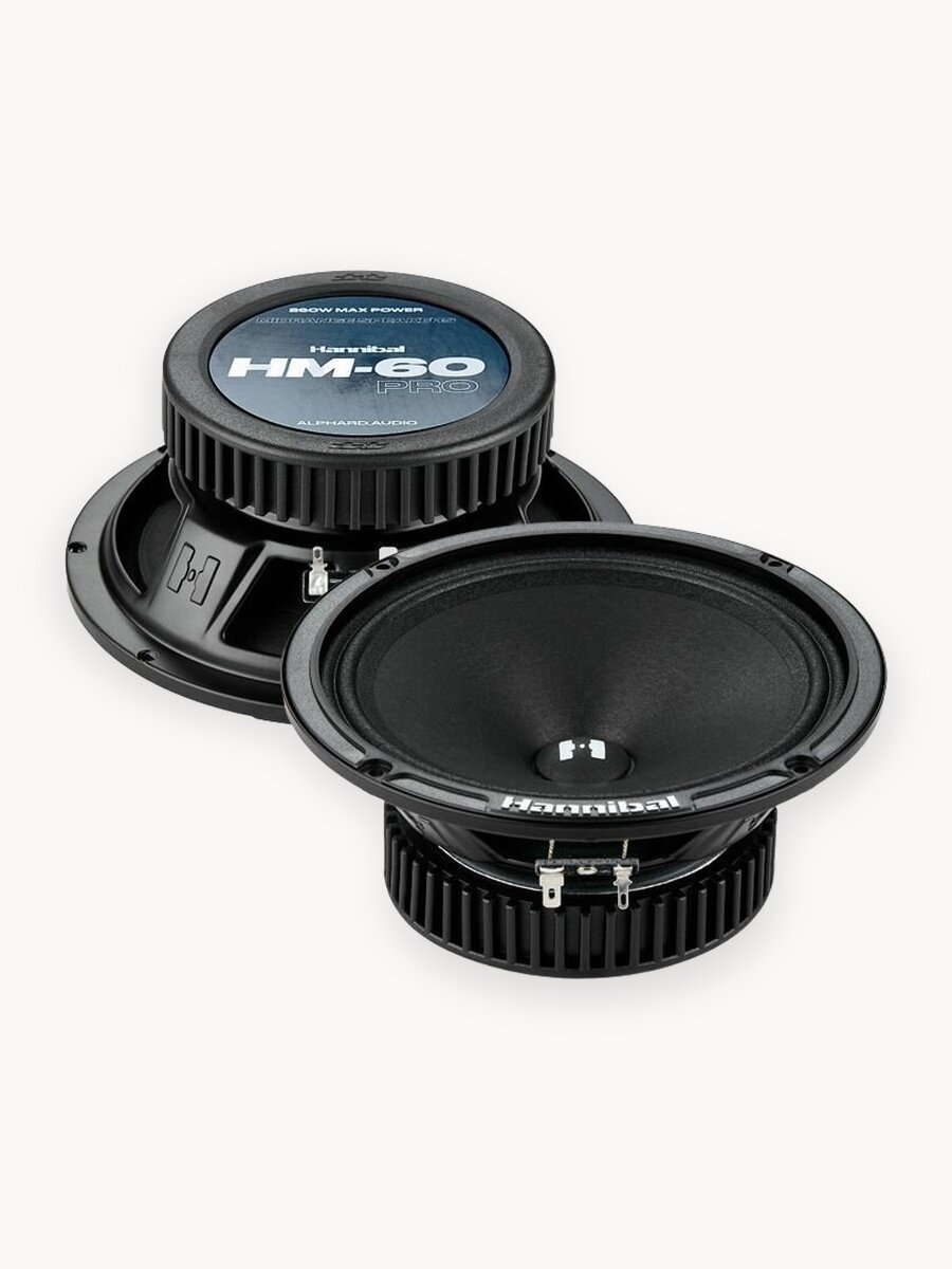 Колонки автомобильные Deaf Bonce Hannibal HM-60 PRO динамики Alphard 16,5 см (6,5 дюймов)