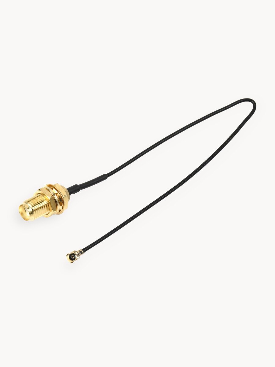 2 шт. Пигтейл SMA female - MHF4 (IPEX4). Адаптер - переходник для подключения внешней антенны к 3G/4G модемам M.2.