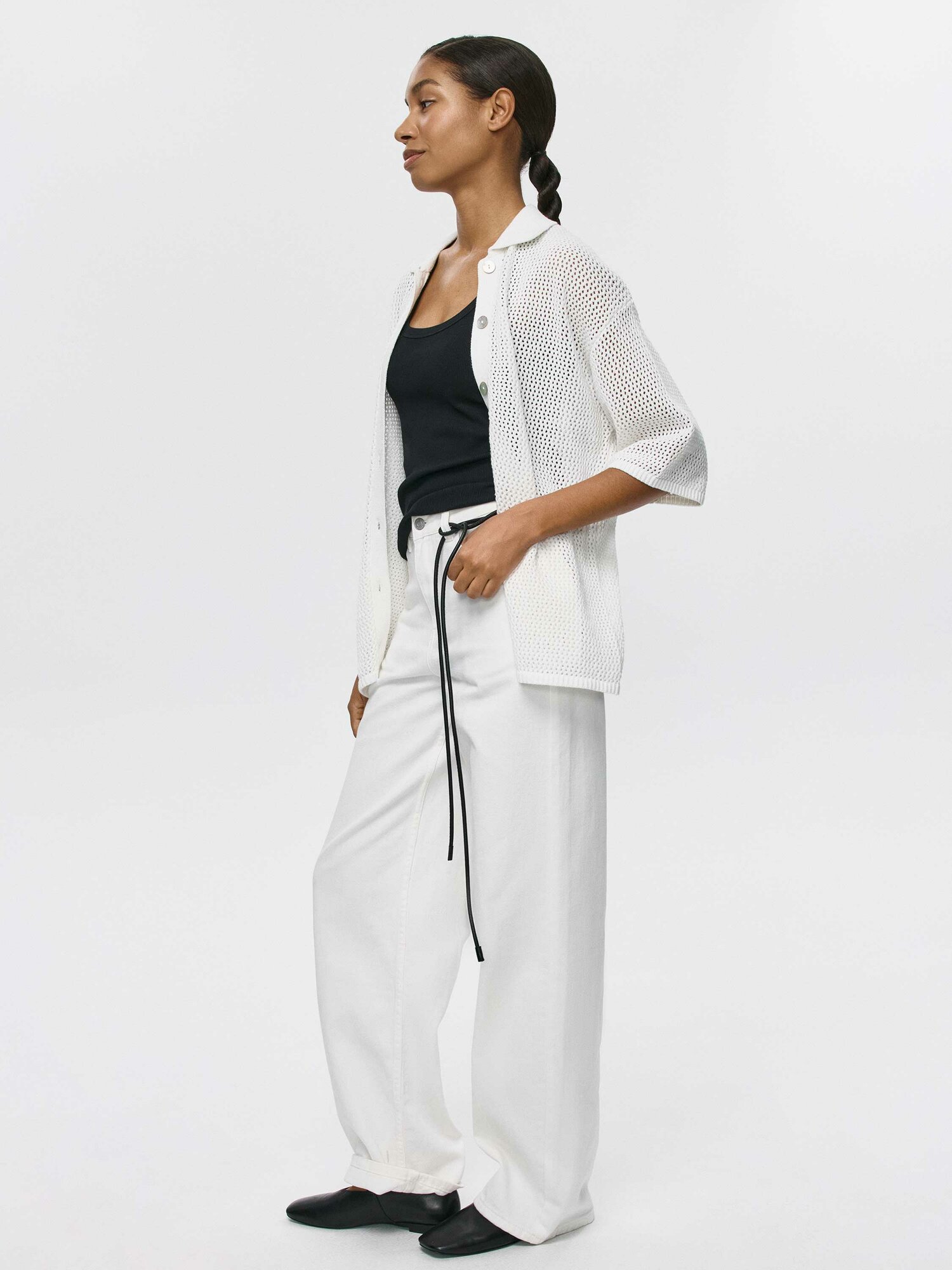 Джинсы багги 