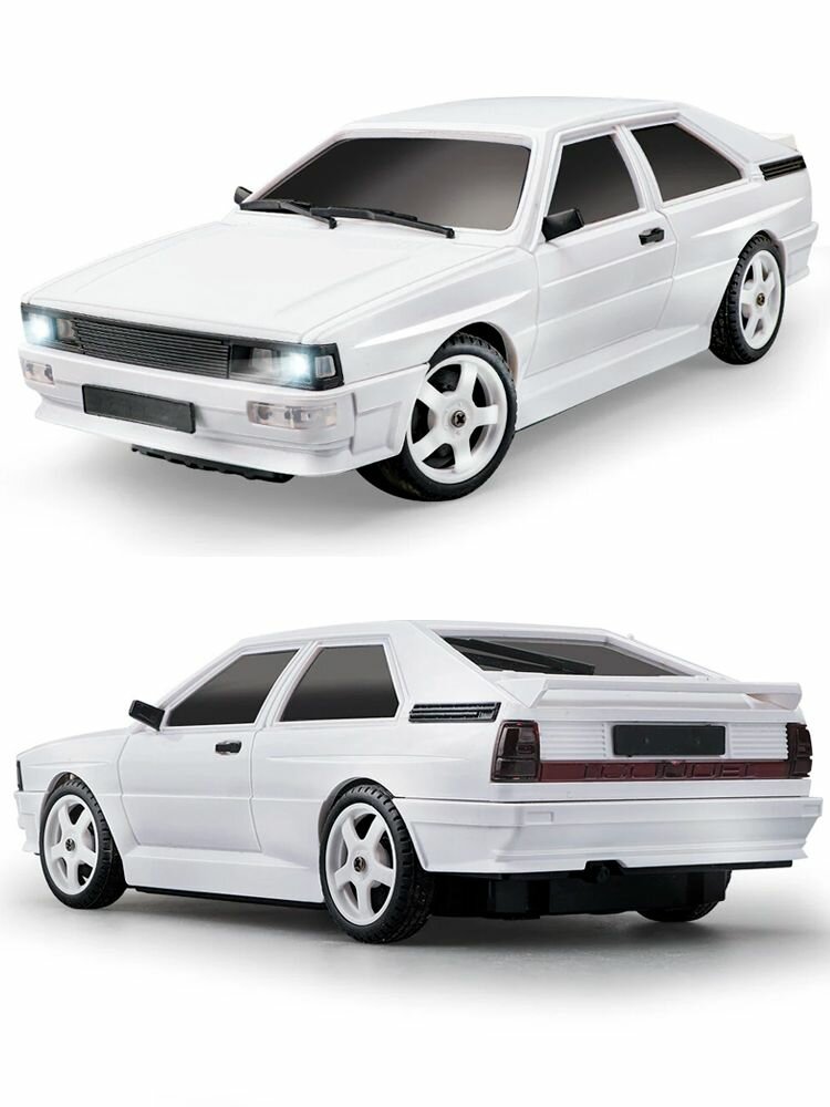 Радиоуправляемая машина для дрифта LD RC масштаб 1:28 4WD 2.4G Audi Quattro S1 - 2804 White
