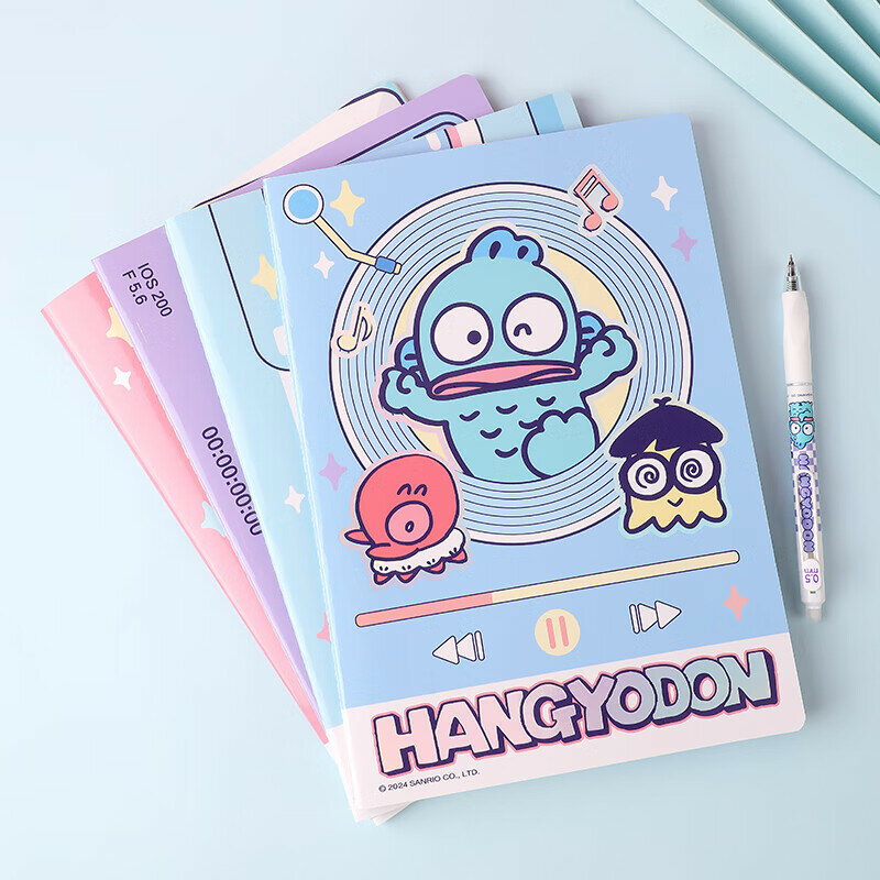 Тетрадь Sanrio Clown Fish Series с штопанной обложкой формат B5 40 страниц линованная для школьника домашняя работа