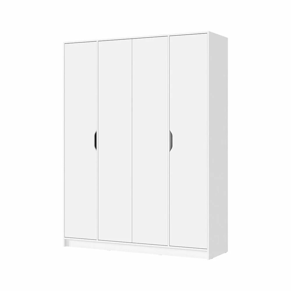 Шкаф 4-х створчатый ШК 04 «руна» (Белый) 160х50х210