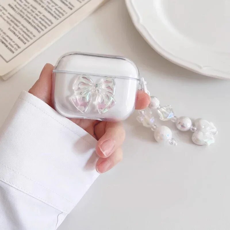 Силиконовый чехол для наушников Realme Buds T01/T100 T110/T310 T300, цветочный