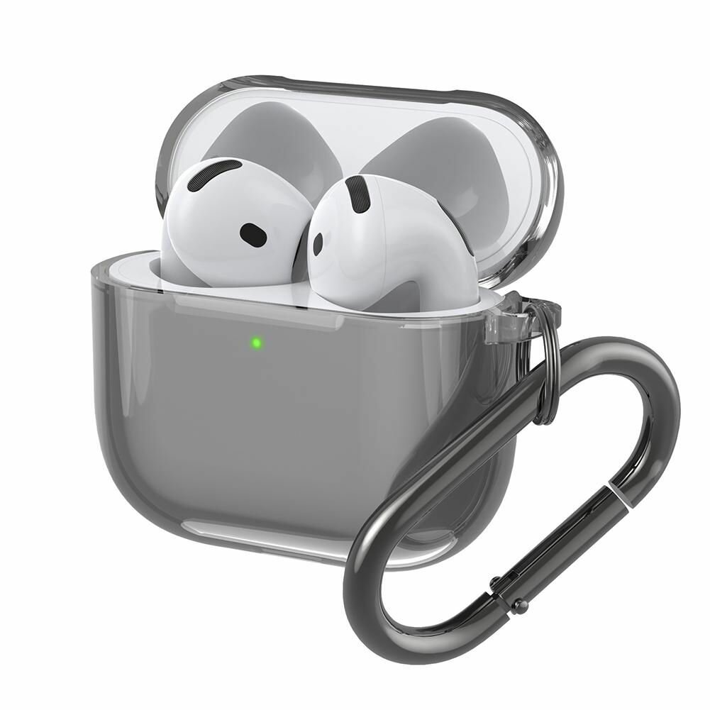 Для airpods 4 прозрачный чехол Защитный чехол для Bluetooth-гарнитуры для эйрподс 4