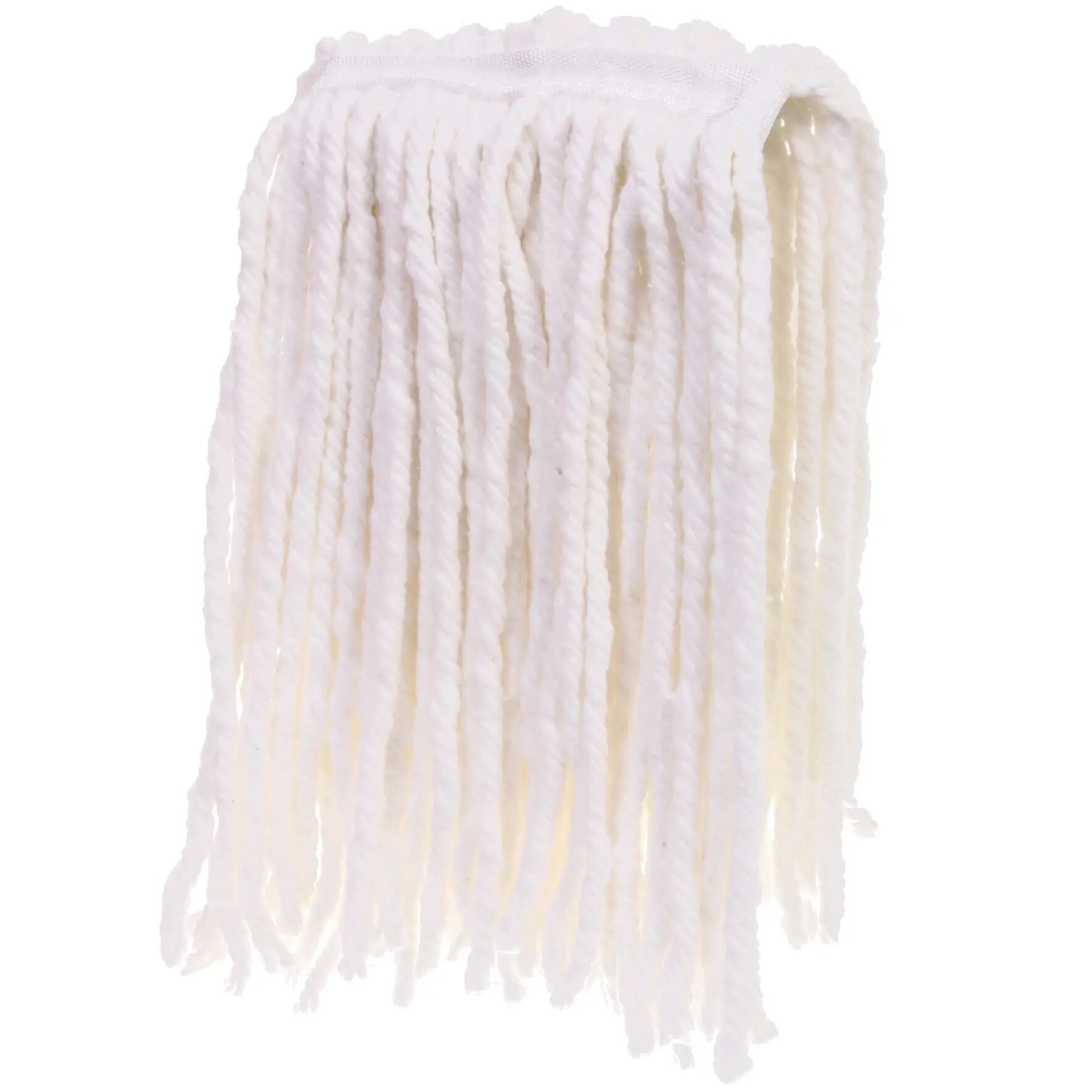 Сменная насадка к швабре моп Кентукки, 200гр, хлопок, белая, для всех покрытий