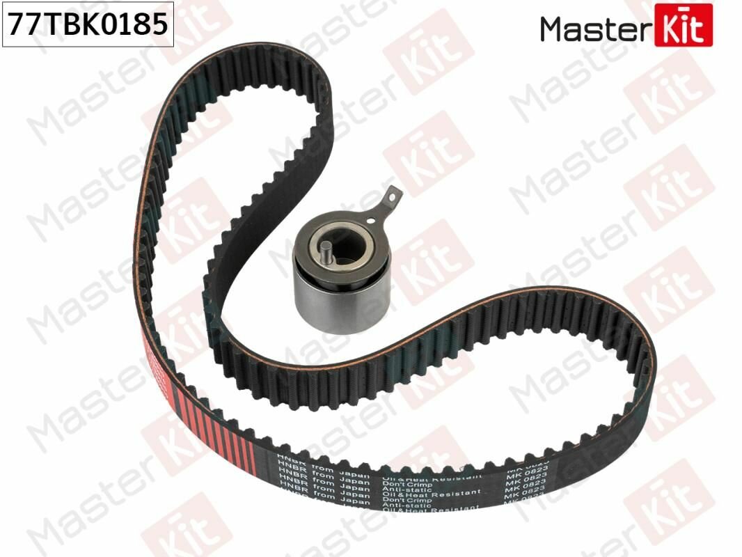 Ремень ГРМ, комплект для Шевроле Матиз, Спарк, Дэу Матиз, Тико 77TBK0185 MASTERKIT