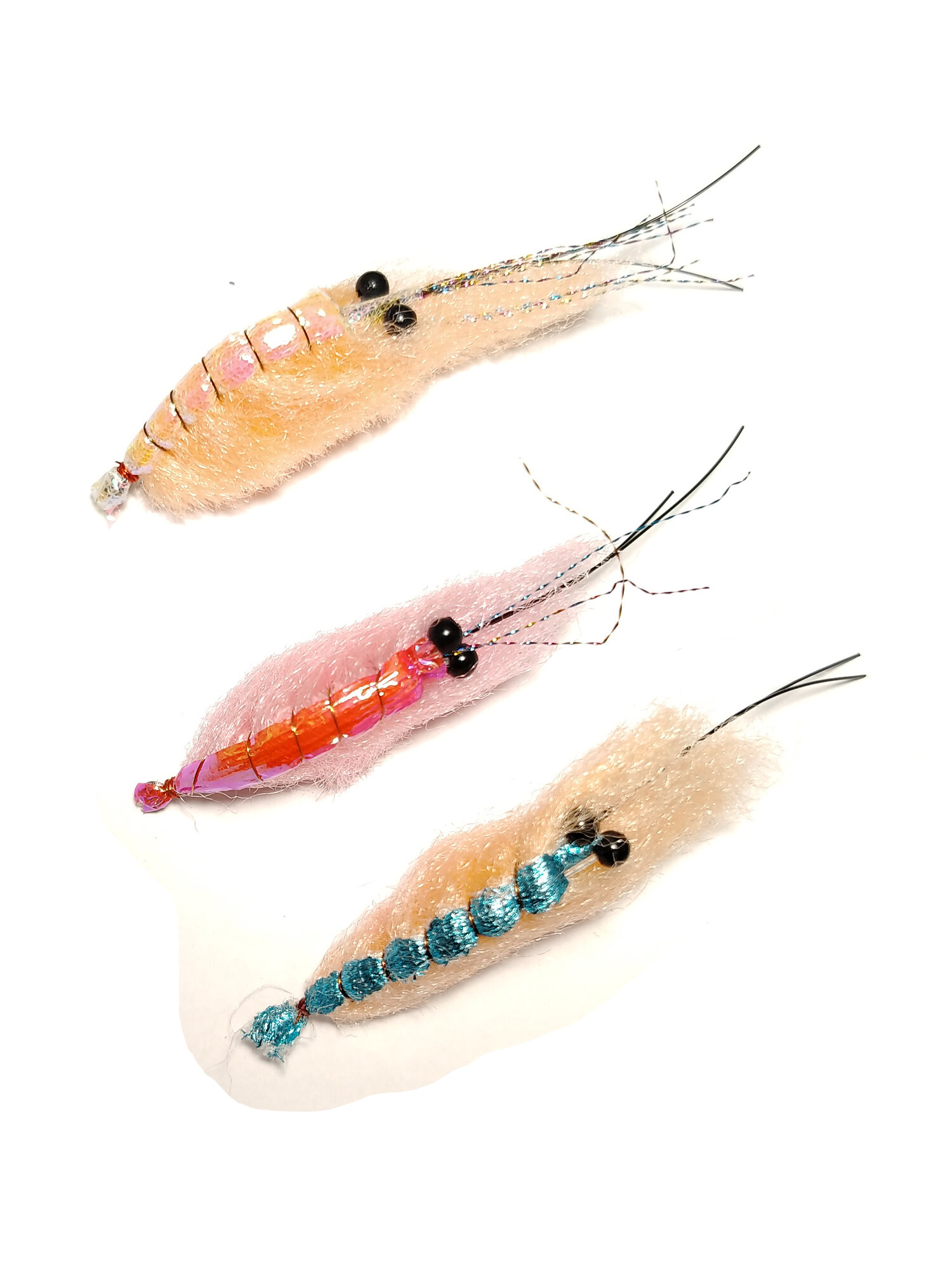 Муха рыболовная (мушка, стример) Playfishing 3006. Набор 3 штуки.