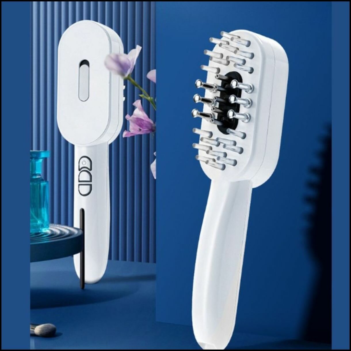 Лазерная расческа для волос, микротоковый массажер для роста волос