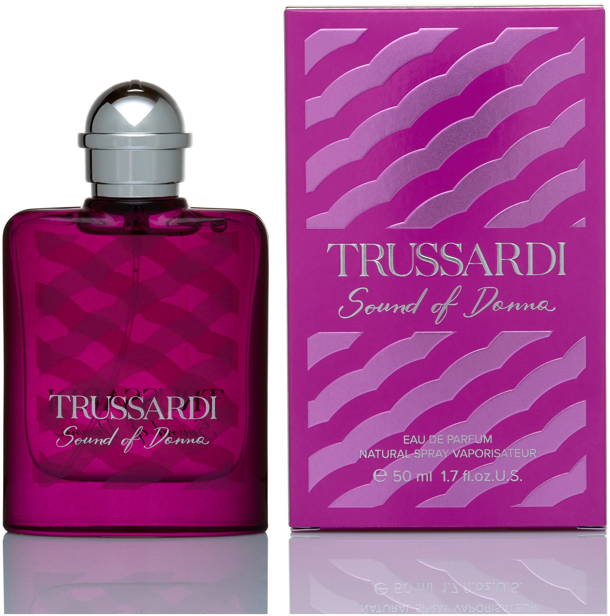 Trussardi Sound of Donna парфюмерная вода женская 50 мл, цветочный восточный аромат