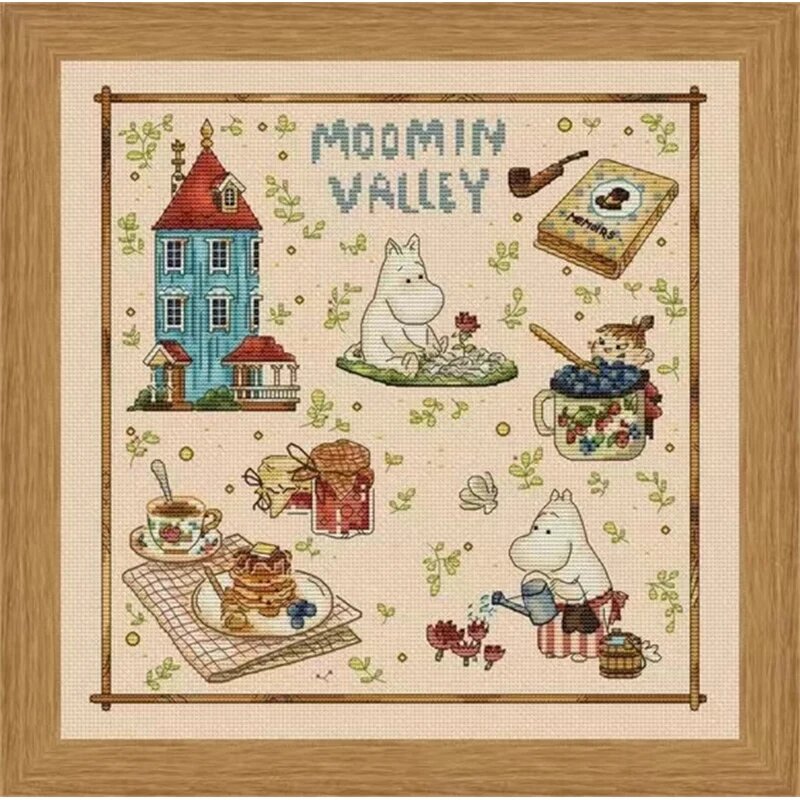 XIUSPRING Набор для вышивки крестом хаки 18ct khaki