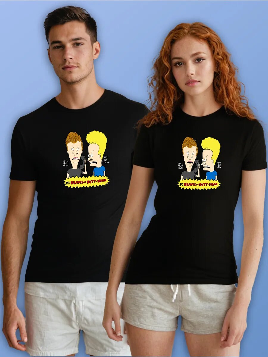 Футболка бивис и батхед