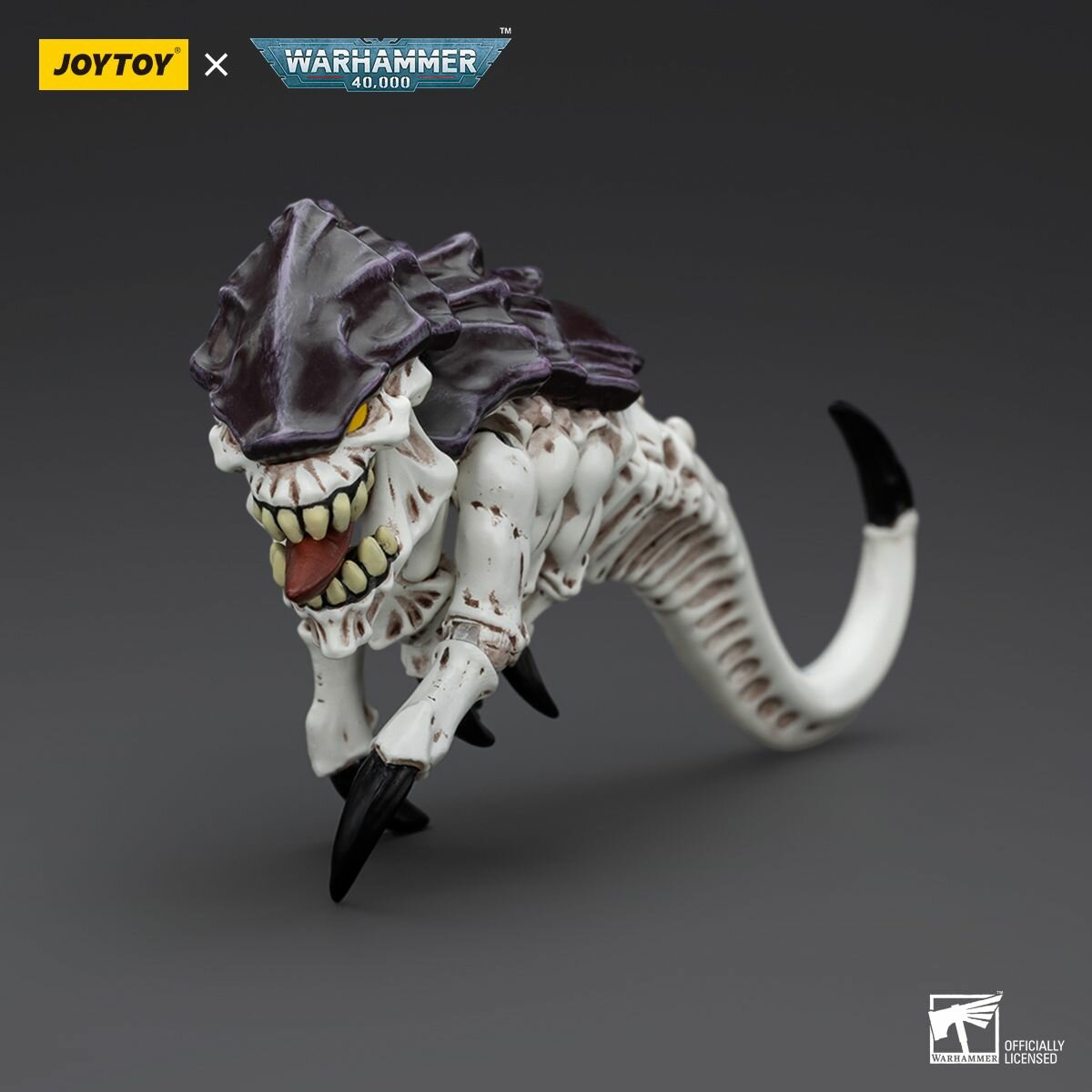 Подвижная фигурка JOYTOY Warhammer 40000 1/18 Тираниды Левиафан флота ульев Потрошитель Подарочные модели