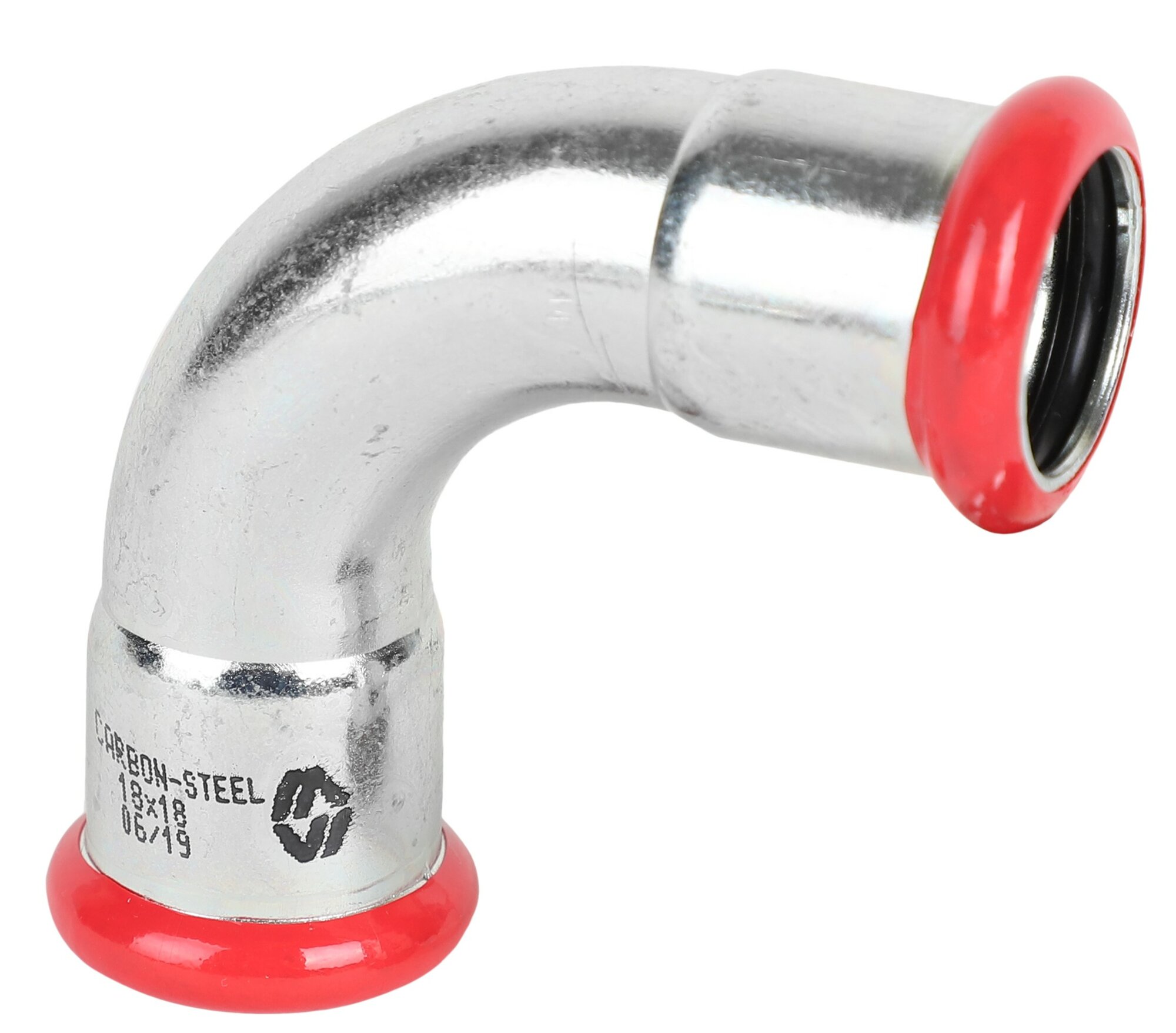 Колено оцинкованная сталь 90град. 22 MVI