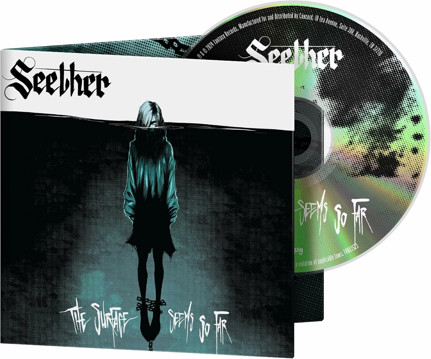 Фирменный аудио диск Seether - The Surface Seems So Far (1CD) 2024, Concord, Digisleeve
