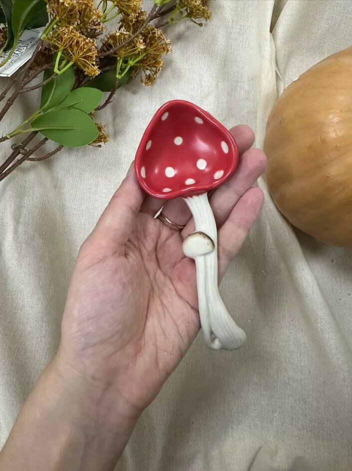 Посуда с Мухоморами