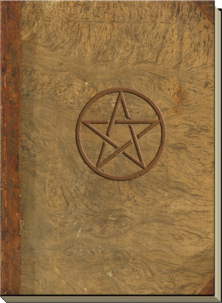 Дневник Аввалон-Ло Скарабео "Магический", для магических записей, твердый переплет, 160 стр