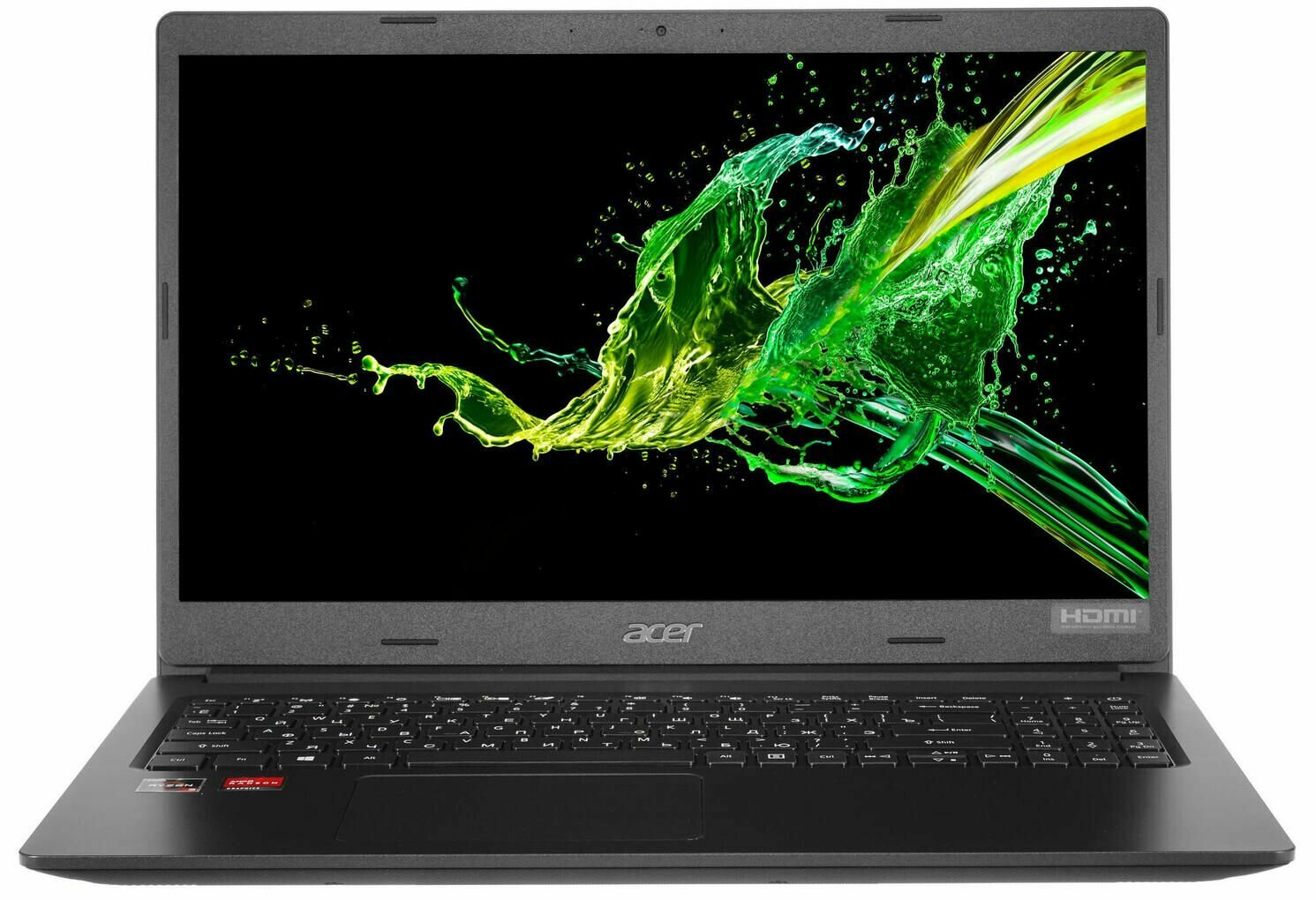 15,6" Ноутбук Acer Extensa EX215-22-R21J (NX. EG9ER.00L) черный - 1920x1080, TN, AMD Ryzen 3 3250U, ядра: 2 x 2,6 ГГц, 8 ГБ, SSD 256 ГБ, AMD Radeon Graphics, Windows 10 Home
