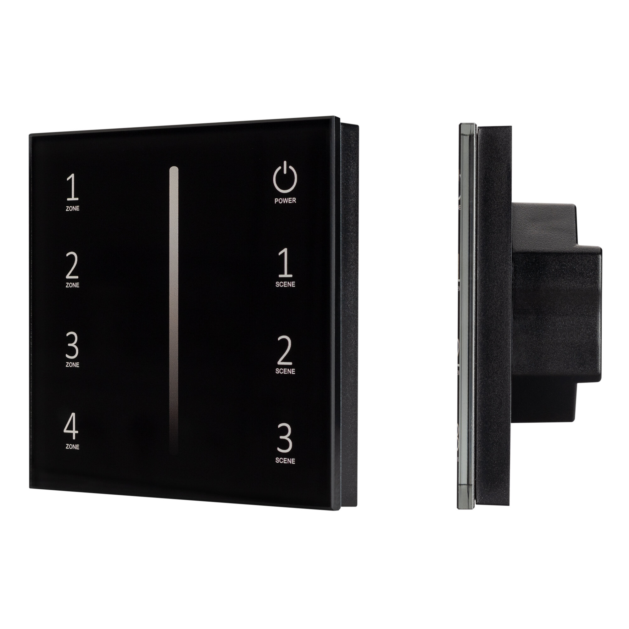 Панель управления Arlight Панель Sens SMART-P41-DIM Black (230V, 0/1-10V)