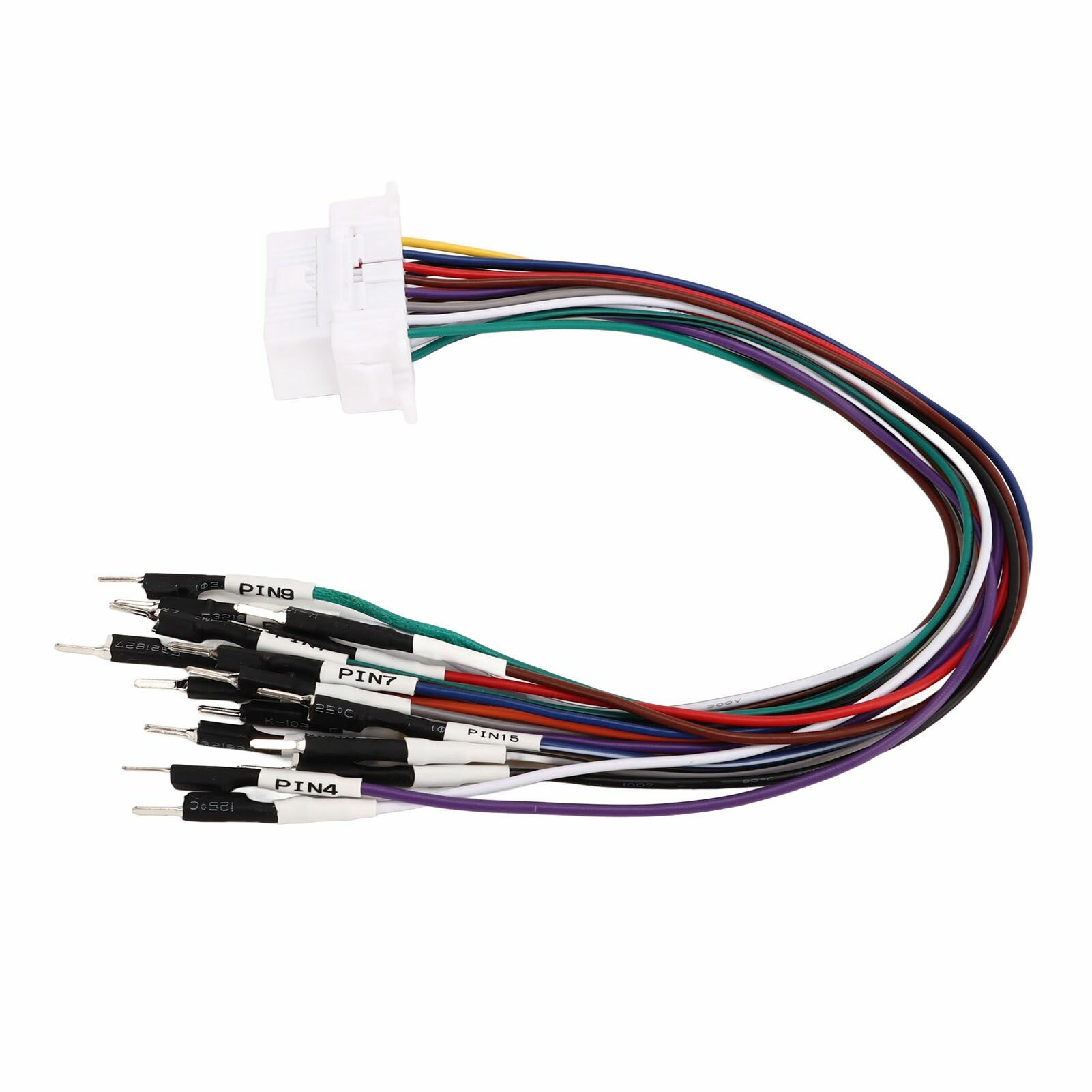 16-контактный соединительный кабель OBD2 для сварки, удаления кода обнаружения неисправностей, диагностический кабель-адаптер для перемычки