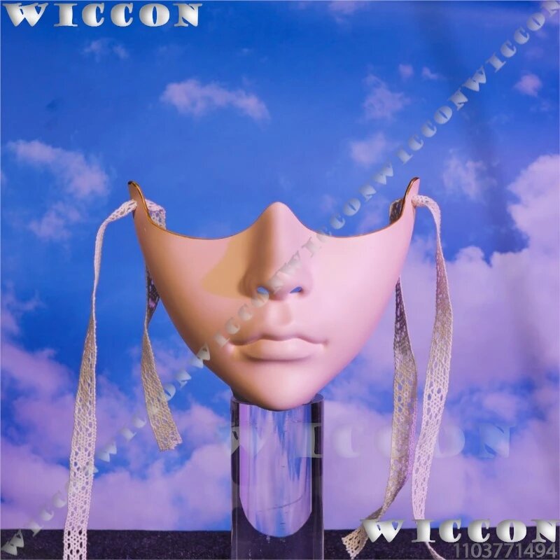 Механическая киберпанк маска для лица WICCON Mask 2